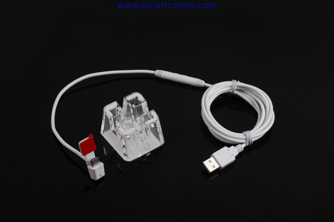 COMER telephone stand security alarm systems for retail shops with alarm and charging cables