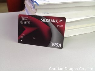 China Gold visa smart card debit with complecated printing tech and hico magstripe supplier