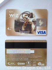 China Prepaid VISA Smart Card ladies handbag design hico magstripe standard hologram supplier