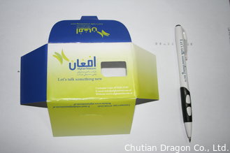 China Booklet Telecom SIM Card Envelope Made of Art paper CMYK printing supplier