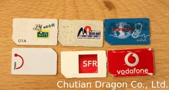 Native WIB Telecom SIM Card for GSM 2G , 3G  CDMA Service 128K supplier