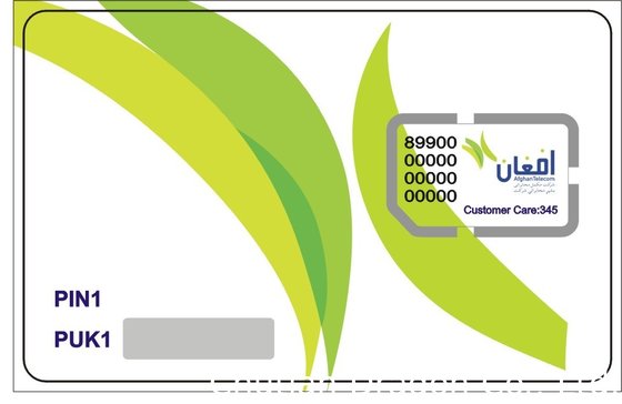 PostPaid Telecom SIM Card with Personalization without Card envelope supplier