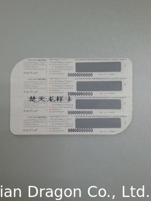 Non standard Shaped Telecom Phone Cards With High secure label covering supplier