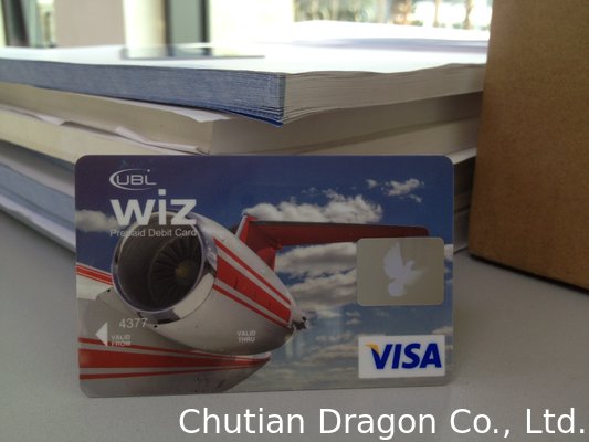 Visa smart debit prepaid hologram hico magnetic stripe credit card supplier