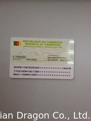 Beautiful Custom Plastic ID Cards national citizen's  ID Card supplier