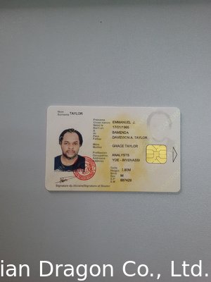 New Craft Custom ID Cards Contact less IC Card with Water Mark supplier