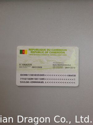 New Craft Custom ID Cards Contact less IC Card with Water Mark supplier