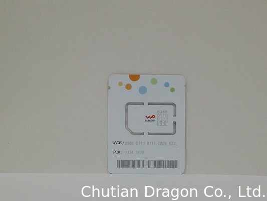 Blank Smart Card M2M SIM Card / Specially Customized Micro SIM Card Bent Resistant supplier