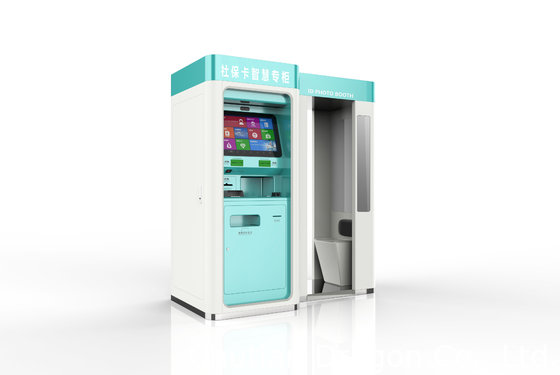 Self-service all-in-one card creator and photograph machine for social security cards supplier