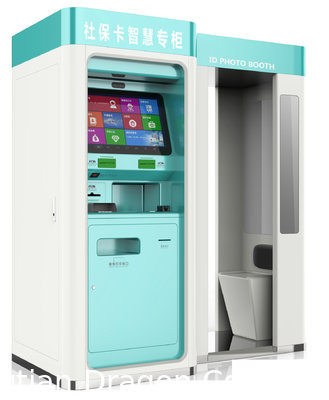 Self-service all-in-one card creator and photograph machine for social security cards supplier