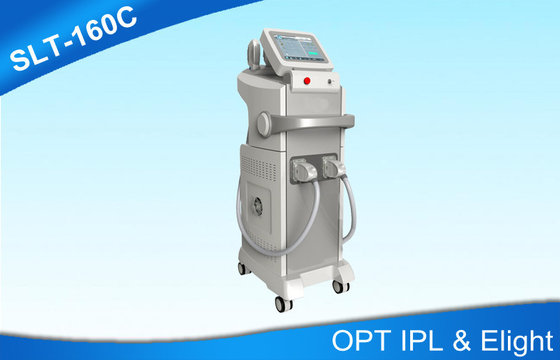 China Vertical OPT SHR IPL Hair Removal Machine / Elight IPL Skin Rejuvenation Beauty Equipment supplier
