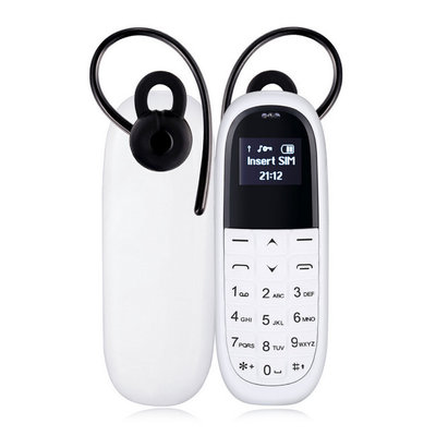 Bluetooth Basic Mobile Phones 0.66 Inch Updated Magic Voice 380mAh 1 Sim Setro BM70