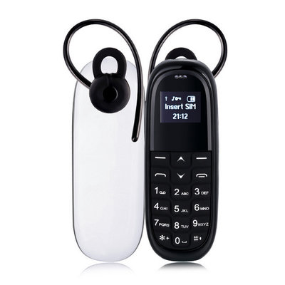 Bluetooth Basic Mobile Phones 0.66 Inch Updated Magic Voice 380mAh 1 Sim Setro BM70