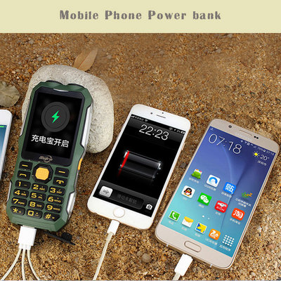 Unlocked Basic Mobile Phones , Basic Cell Phone With Keyboard MTK6261D 3000mAh Battery