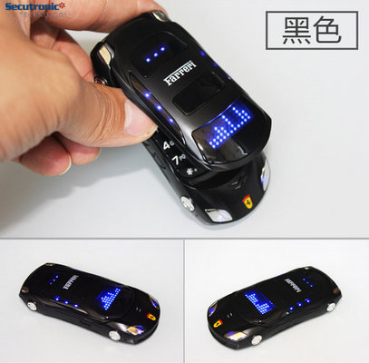 GSM Dual SIM Card Very Small Mobile Phone 1.8inch 1500mAh Car Shape Setro F15