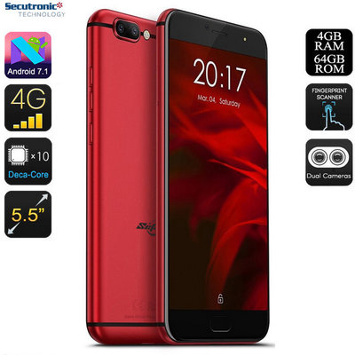 Android 7.1 Deca Core Processor Phone 4G 64GB ROM MTK6797 Setro Gemini Pro