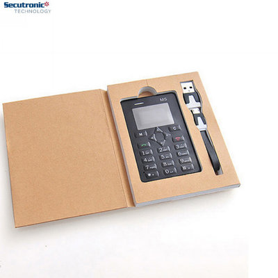 Super Slim Ultra Thin Small Screen Size Android Phone 0.96 Inch 420mAh Setro M5