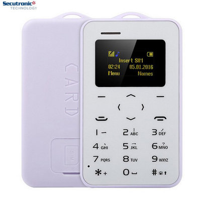 GSM Ultra Thin Basic Mobile Phones With Keypad , Basic Android Phone Setro M5
