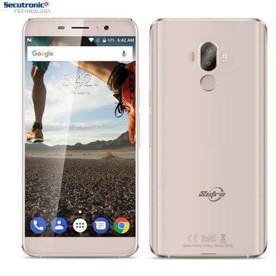 Pink Android Mobile Phones , 1.3GHz 5.3 Inch Android Quad Core Phone 1280x720 Setro S8