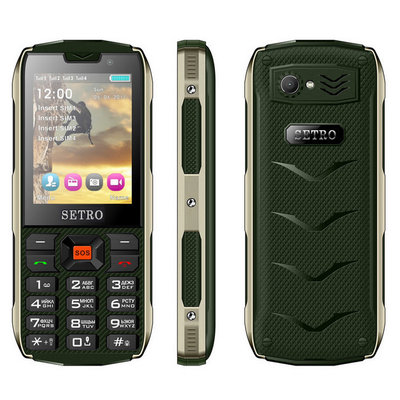 Drop Proof Rugged Indetructible Android Phone 4 Standby  Big Battery Setro SH8