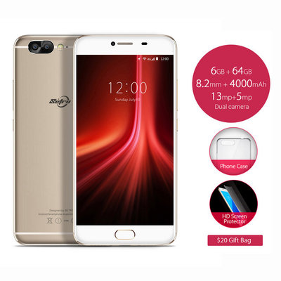 2.3 Ghz Processor Mobile Octa Core Cell Phones 4G MT6757 13MP Dual Camera Setro Z1