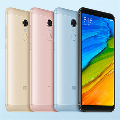 Snapdragon 450 Smart Mobile Phones Octa Core MIUI 9 Xiaomi Redmi 5 12MP 5MP