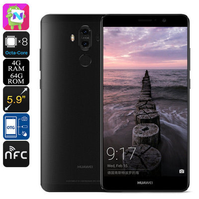 Huawei Newest Mobile Phones Kirin 960 Octa Core 4000mah 20MP 4G Mate 9