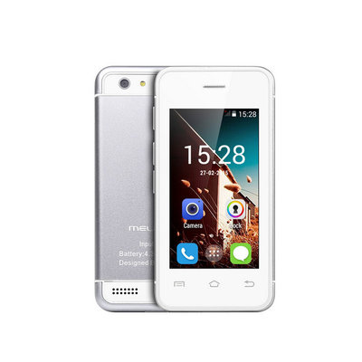 2.4 Inch Very Small Mobile Phone , Small Touch Screen Mobile Phone Androrid 4.4 0.3MP