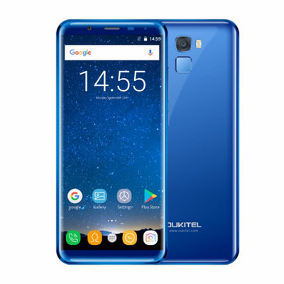 5.7 Inch Smart Mobile Phones , 4GB 64GB Octa Core Processor Phone MTK6750T 1440x720 Oukitel K5000