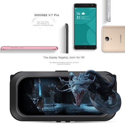 5.5 Inches Deca Core Processor Smartphone 32GB ROM 3400mAh Retailers Doogee F7