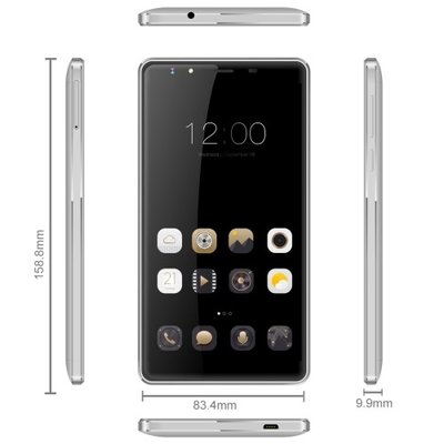 New Android Mobile MTK6753 Octa core Leagoo Shark 1 4G 3GB 32GB 6300mAh 13.0MP