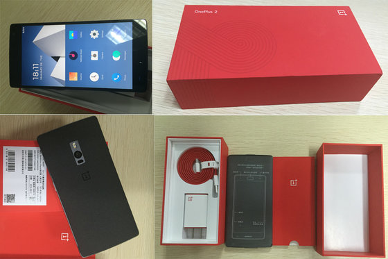 4G FDD LTE Telefono Smartphone Android Snapdragon 810 1.8GHz Quad Core Oneplus 2