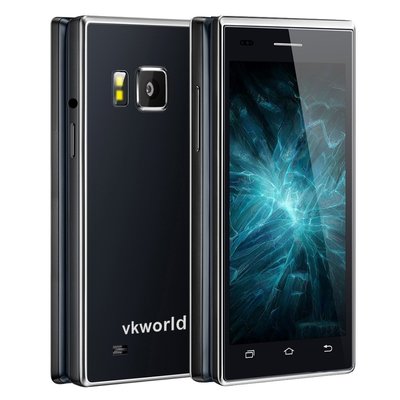 Beste Smartphone 4 inch 854x480 Android 5.1 2050mAh 13MP Flip Vkworld T2