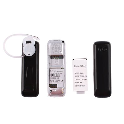 Bluetooth Compact Size Small Slim Mobile Phones 0.66 Inch Setro BM5 300mAh