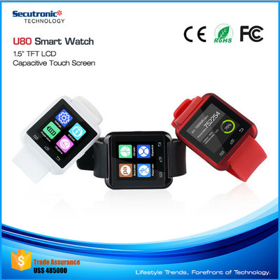 Andriod Bluetooth Smartwatch U80 U Smart Watch Wristwatch With Touch Screen