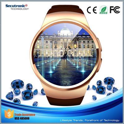 Bluetooth Full Screen Smartwatch Phone Wristwatch Aipker KW18 Kingwear Smart Watch