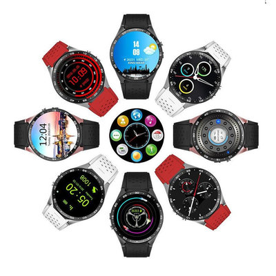 2017 Smartwatch Manufacturer Lemfo MTK White Label Zeblaze Smart Watch Phone KW88