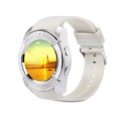 2018 Cheap Round V8 Smartwatch Wrist Android Bluetooth Smart Watch Phone OEM
