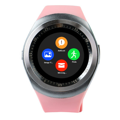 G3 Girls Android Wear Smartwatch , Android Compatible Watch Micro Sim Card