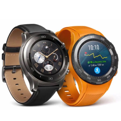 Huawei Android Wear Smartwatch , Round Android Smartwatch With Speaker / Camera
