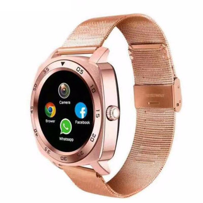 GSM Wrist Smart Phone Watch Android 0.07MP Camera MTK 6261 Trendy X3 Anti - Loss