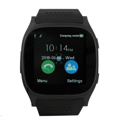 Big Screen T8 Android Wear Compatible Watches SIM TF Card 2.0MP With Remote Camera