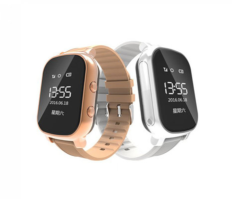 No Camera Android Wear Smartwatch , Android Wear GPS Watch SOS Safety Call Anti - Lost