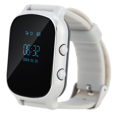No Camera Android Wear Smartwatch , Android Wear GPS Watch SOS Safety Call Anti - Lost