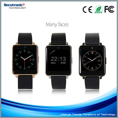 Good Looking Android Wear Smartwatch GSM SIM Card Slot 0.3MP CMOS Sensor