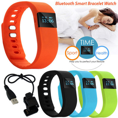 Compatible TW64 Smart Bluetooth Fitness Bracelet / Sports Activity Bracelet Rubber