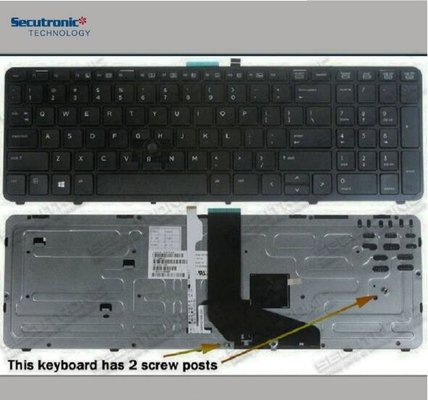 Laptop Backlit Keyboard Replacement Original Brand New HP ZBook 15 17 Applied