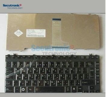 Glossy Black Laptop Keyboard Replacement , New Keyboard For Toshiba Satellite Laptop 