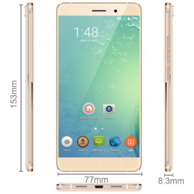 4G Touch Phone MTK6750 Octa Core 1.5GHz 6 inch 1920x1080 Android 6.0 Bluboo Maya Max
