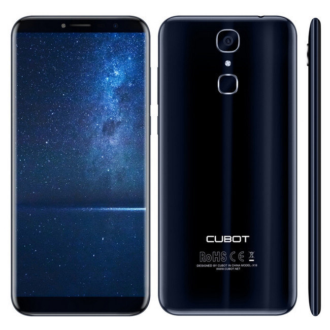 Android 7.0 5.7 Inch Smart Mobile Phones , 13MP Camera Mobile Cell Phone Sites Cubot X18